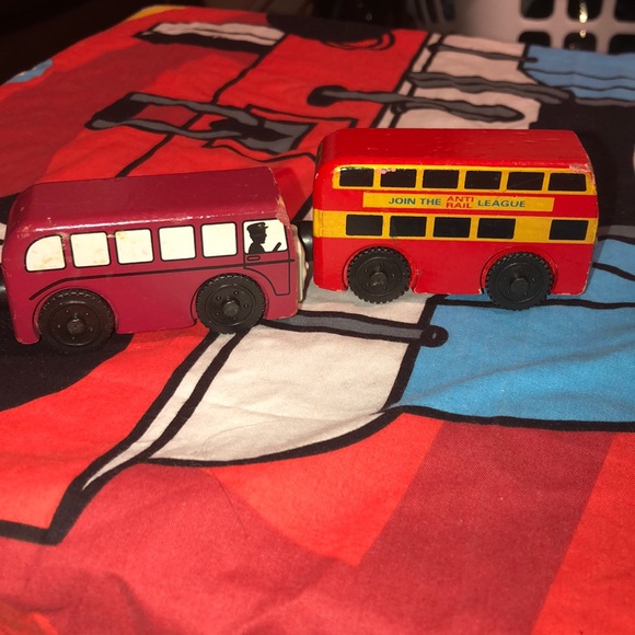 Thomas & Friends | Toys | Thomas The Train Wooden Bertie Bulgy Bus ...